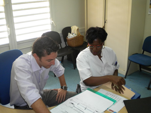 Hopital de Saint-Martin : les équipes hospitalieres du centre ...